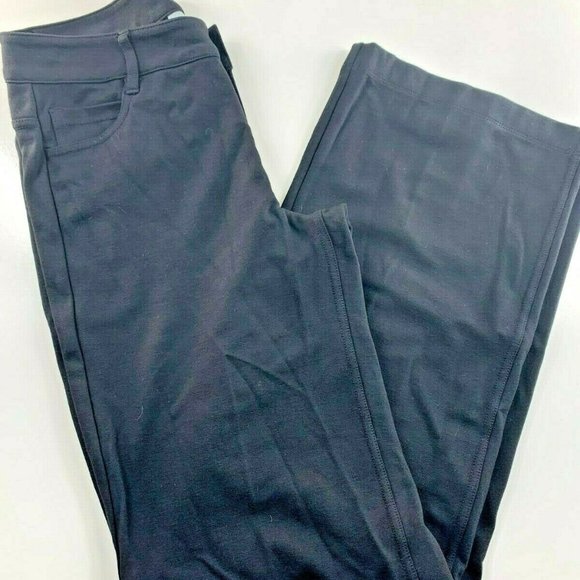 Athleta | Pants & Jumpsuits | Athleta Black Ponte Pants Style 71196 4p Bp19 | Poshmark